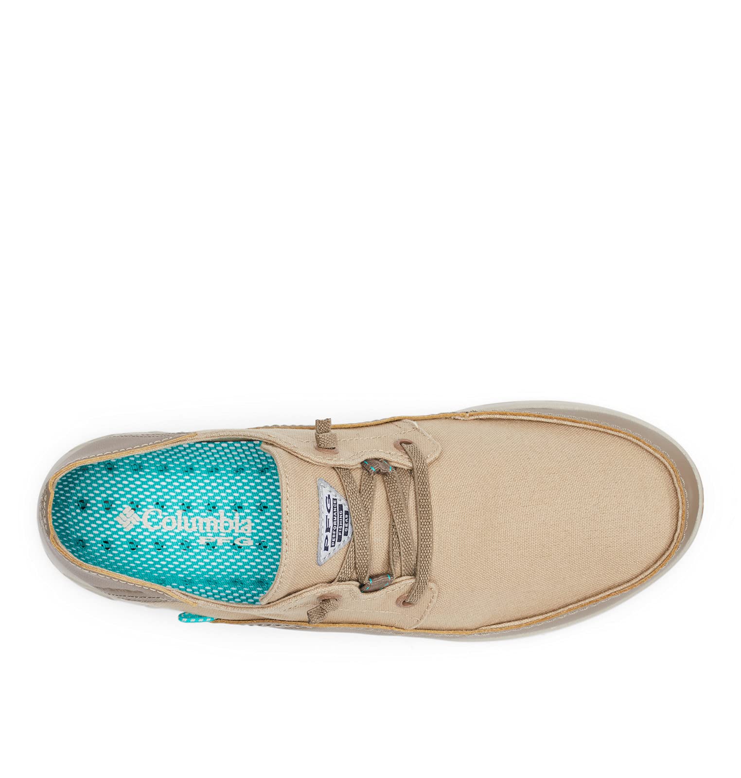 Columbia Men's Bahama Vent Relaxed PFG, Oxford Tan/Tropic Water, 15