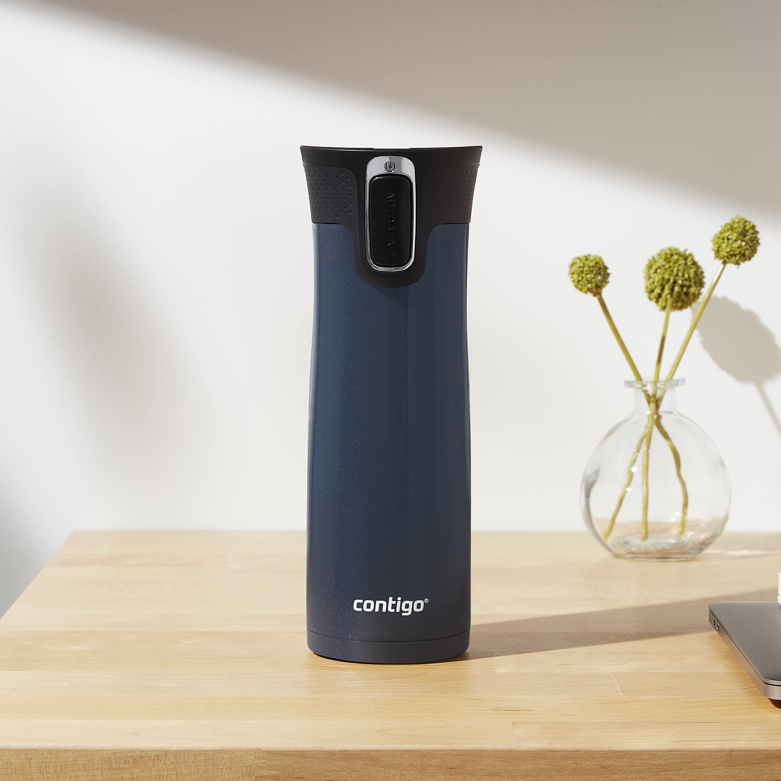 Contigo West Loop Stainless Steel Vacuum-Insulated Travel Mug with Spill-Proof Lid