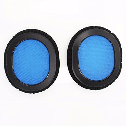 HD8 Earpads Replacement Velour Ear Pads Protein Flannel Cushion Cover Compatible with Sennheiser HD8 DJ HD 8 DJ HD6 Mix Headphones (Black)