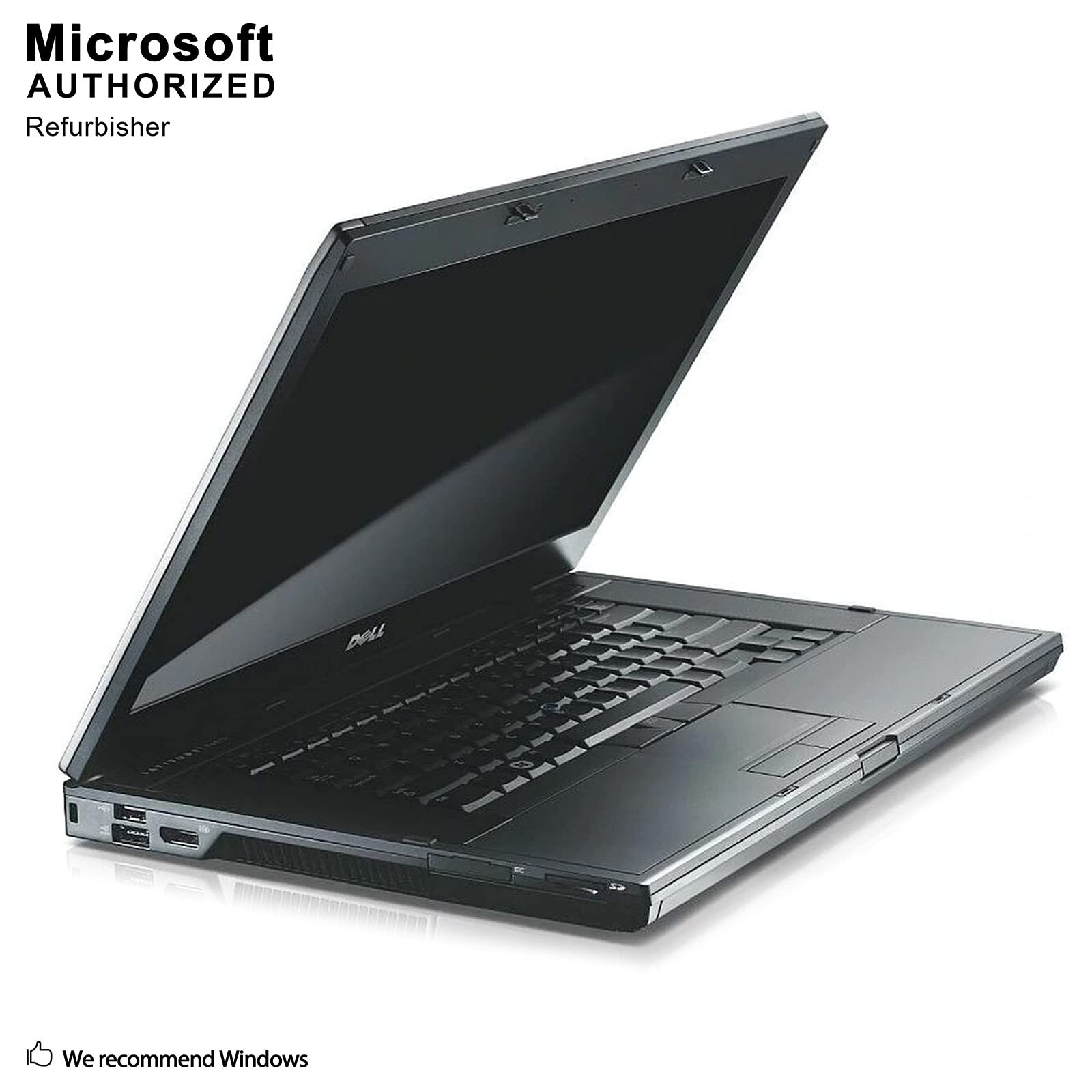 Dell Latitude E6510 15.6 Inch Laptop PC, Intel Core i5-520M up to 2.93GHz, 4G DDR3, 500G, VGA, DP, Windows 10 Pro 64 Bit Multi-Language Support English/French/Spanish(Renewed)