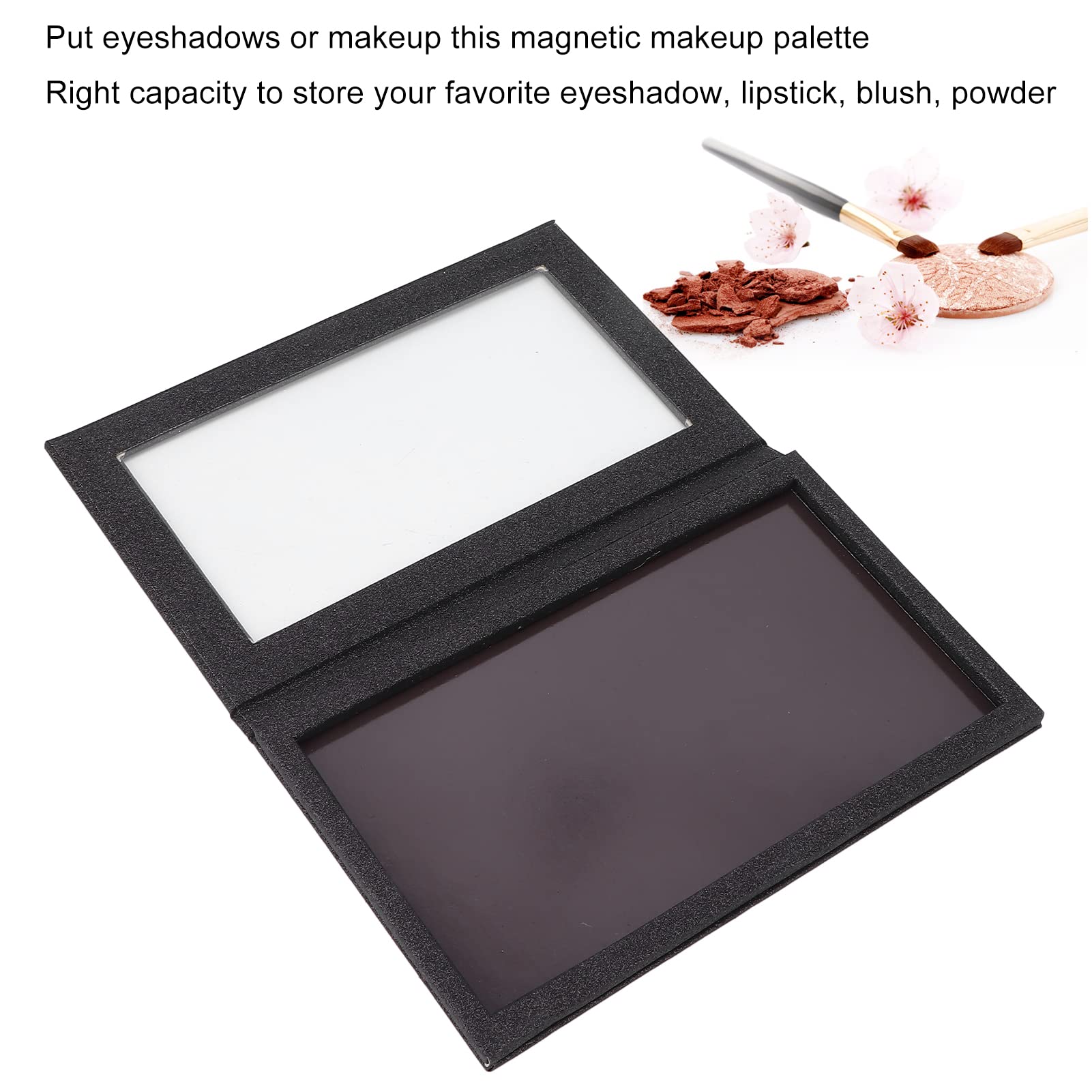 Professional Empty Magnetic Palette For Rearrange Eyeshadow Lipstick Blush Or Powder Combination,DIY Eyeshadow Lipstick Storage Palette Makeup Display Pans,Portable Makeup Palette For Travel