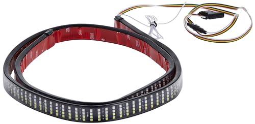 Rough Country 60" LED Quad-Row Multi-Function Tailgate Light Strip - 78860, Black