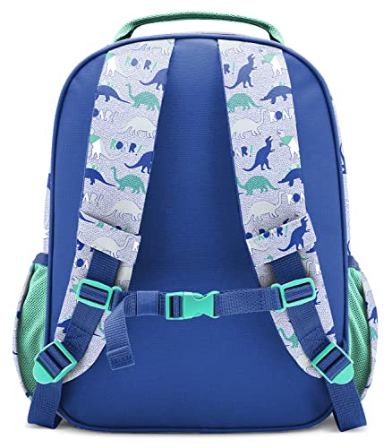 Simple Modern Toddler Backpack for School Boys | Kindergarten Elementary Kids Backpack | Fletcher Collection | Kids - Medium (15" tall) | Dinosaur Roar
