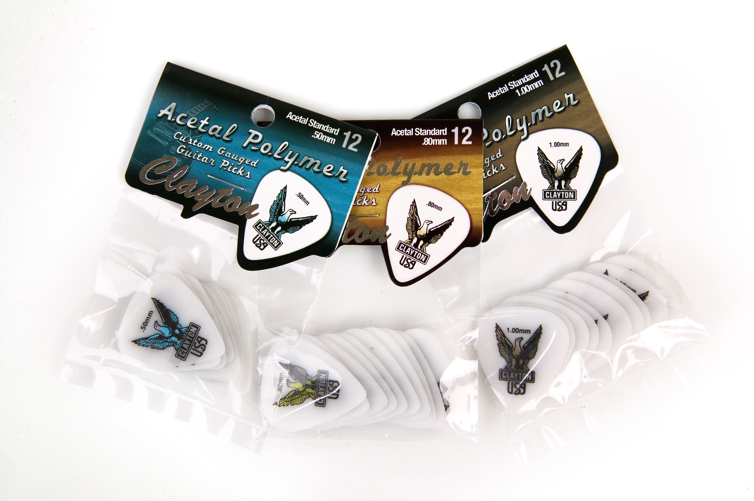 Clayton Picks Guitar Picks (S50/12)
