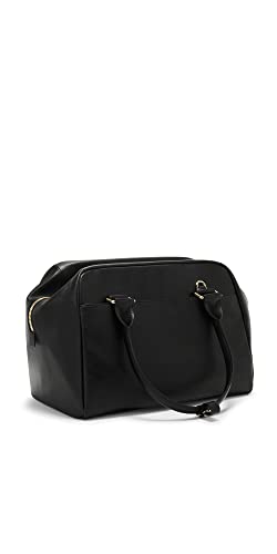 TUMI Voyageur Adrian Carryall - Weekender Bags for Women Travel - Premium Traveling Bags - Black Leather & Gold Hardware