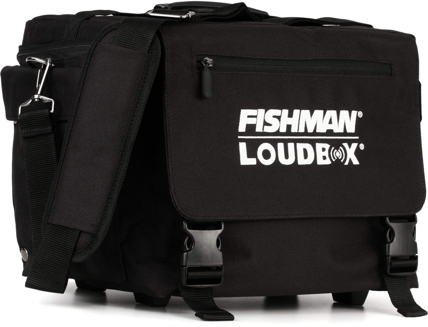 Fishman Loudbox Mini BT 60-Watt 1x6.5 Inches Acoustic Combo & Deluxe Carry Bag for Loudbox Mini Mini Charge