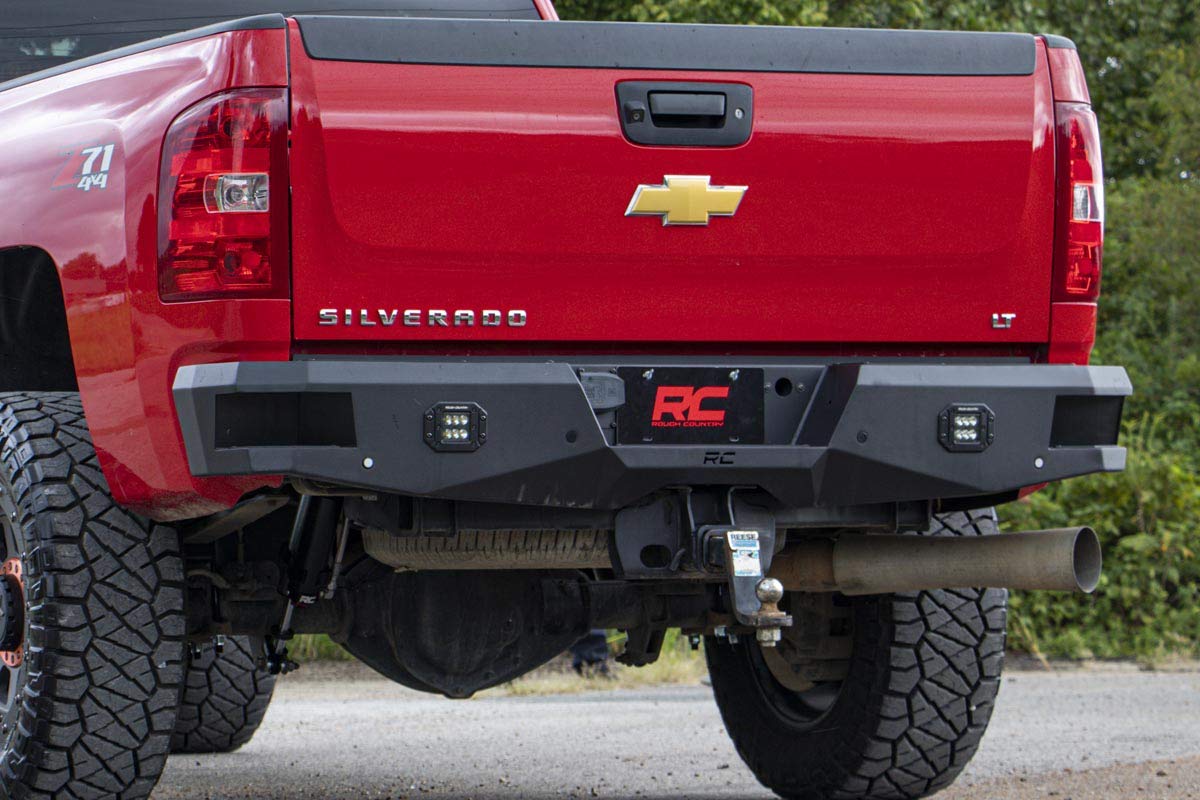 Rough Country Heavy Duty LED Rear Bumper 2011-2019 Chevy/GMC 2500/3500HD - 10779