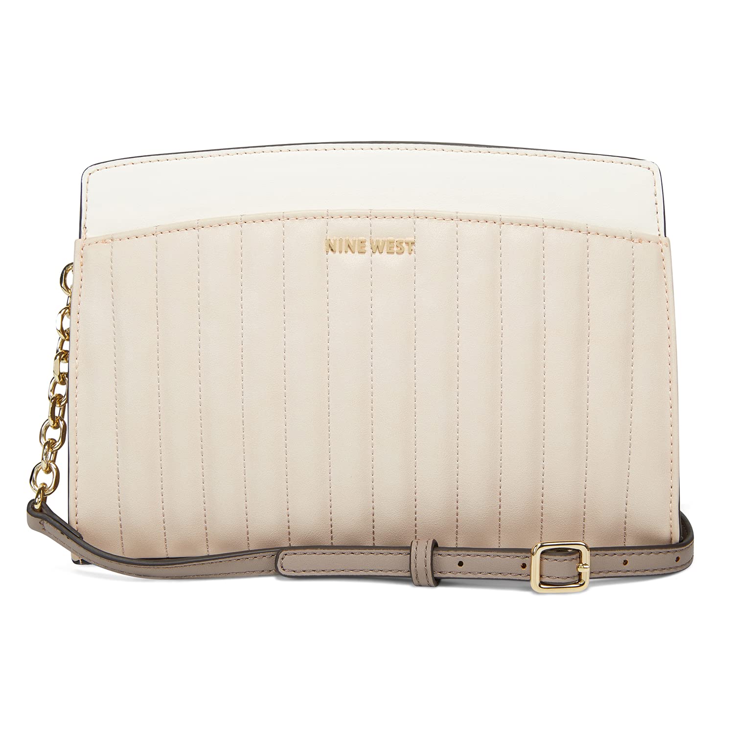 Nine West Women's Charlize Mini Crossbody Cross Body Bag - Buff Multi