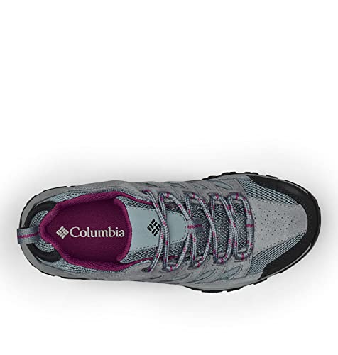 Columbia Women's Crestwood Waterproof, Graphite/Wild Iris, 9