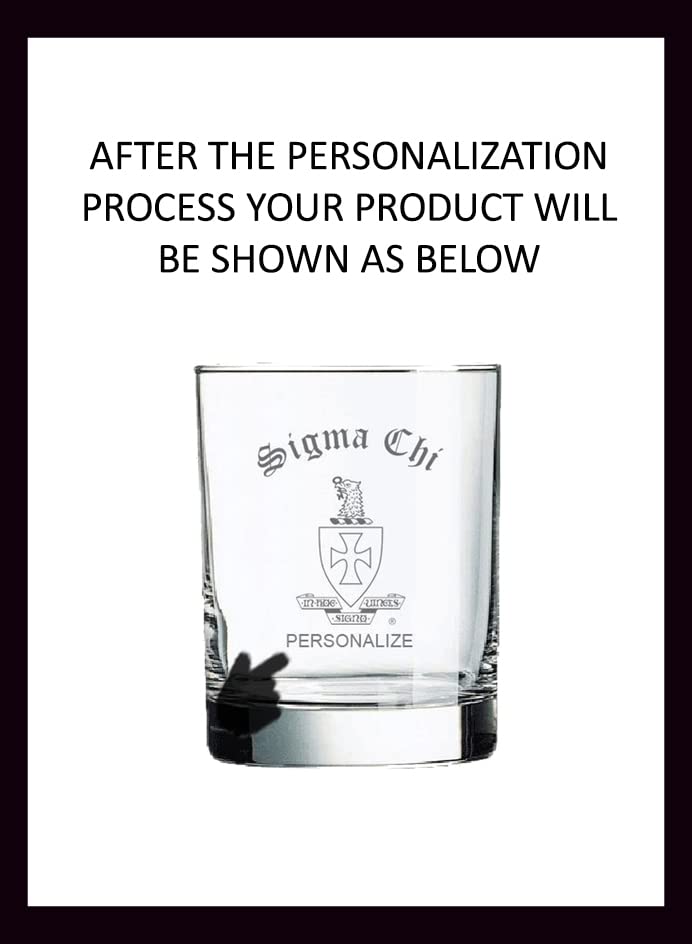 Greekgear Sigma Chi Old Style Glass Transparent
