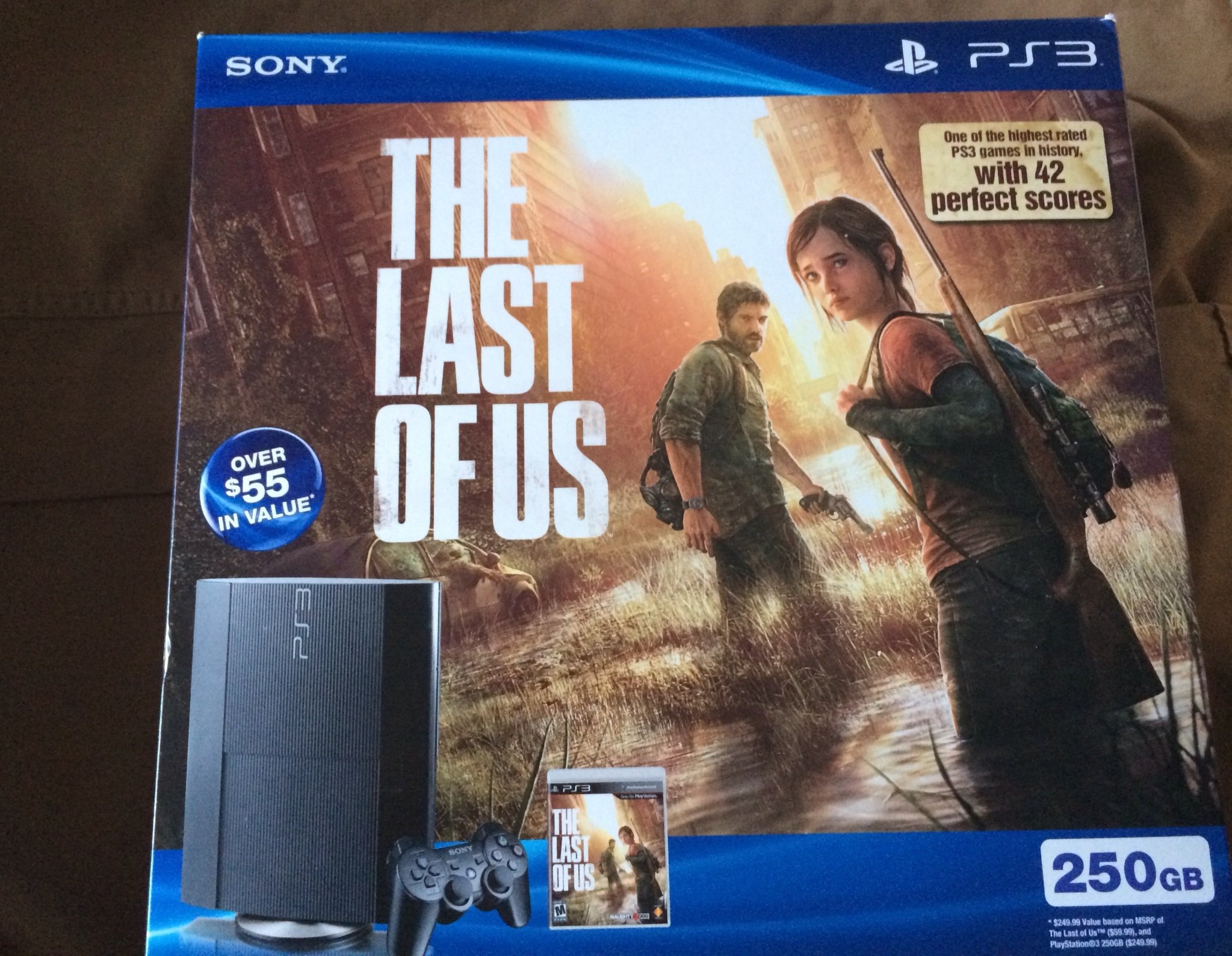 PS3 250GB The Last of Us Bundle