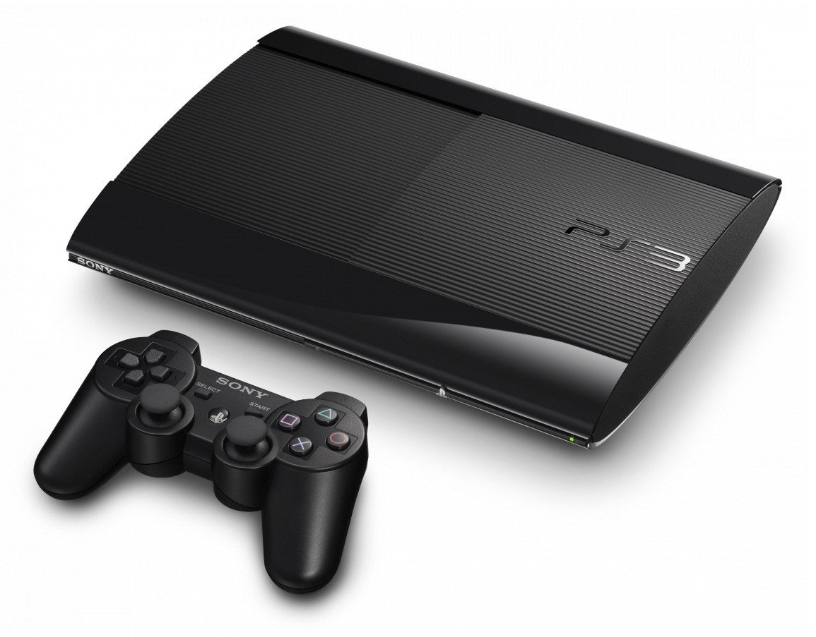 PS3 SUPER SLIM 12GB BLACK