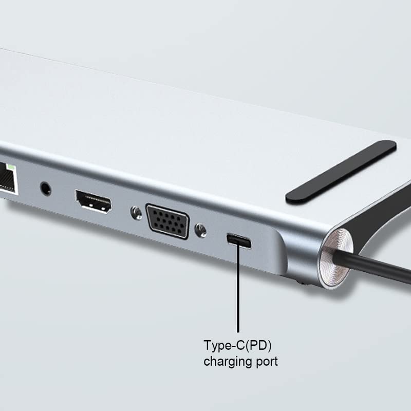 GENIGW Hub Splitter Multiport Adapter Laptop Computer Converter Extender