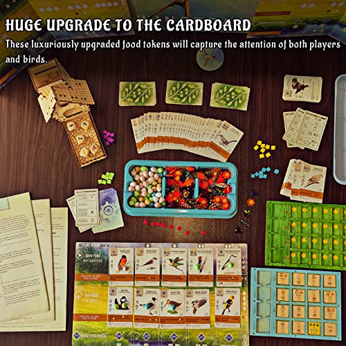 CZYY Wingspan Food Resource Tokens Included Nectar Set of 174 Acrylic Laser Cut Upgraded for Wingspan Board Game
