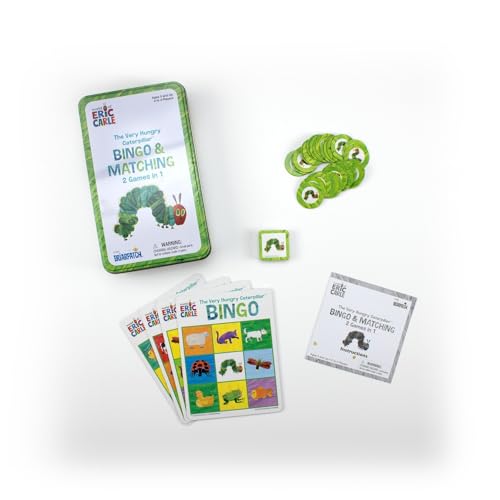 University Games Briarpatch | The Very Hungry Caterpillar & Friends 2-in-1 Tin, Ages 3+