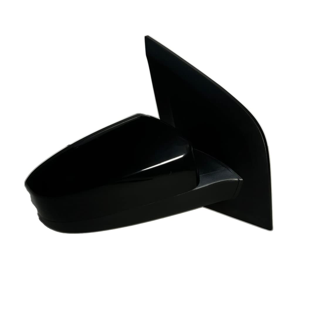 Dependable Direct Passenger Side Mirror for Nissan Sentra (2007 2008 2009 2010 2011 2012) Power Operation Unpainted Non-Heated Non-Folding Right Outside Rear View Replacement Door Mirror - NI1321167