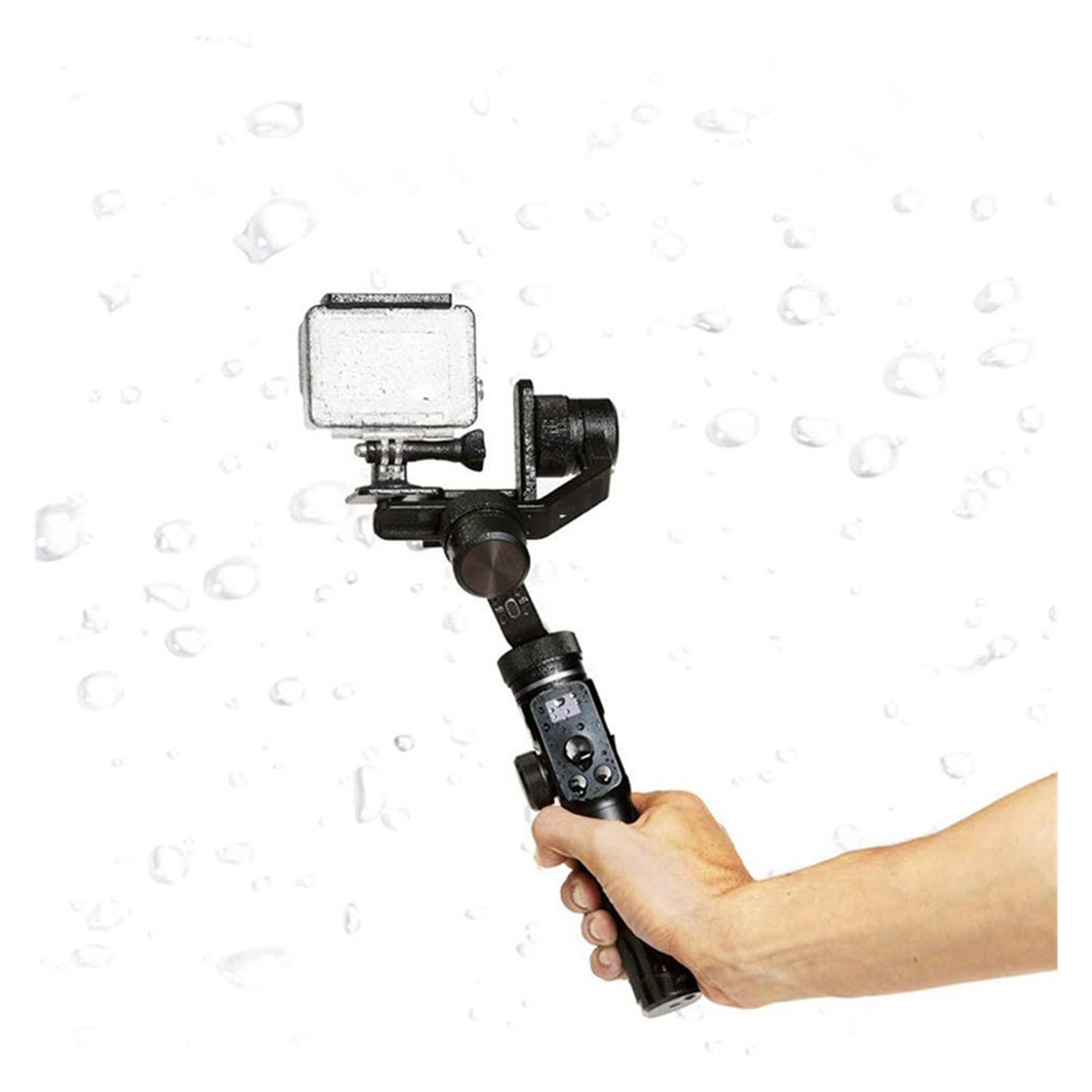 DONCK Action Camera Stabilizer G6 Max 3-Axis Handheld Gimbal Stabilizer for Mirrorless Pocket Action Camera for Outdoor Video Recording
