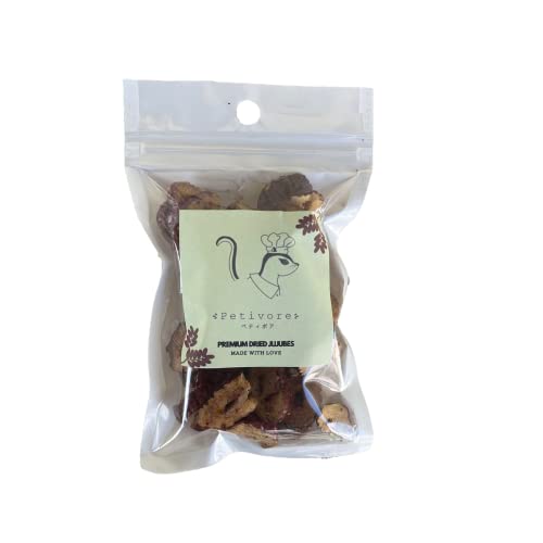 PETIVORE Premium Dried Jujubes for Sugar Glider and Small Exotic Pet - Happy Treats, Snacks and Food (20g)