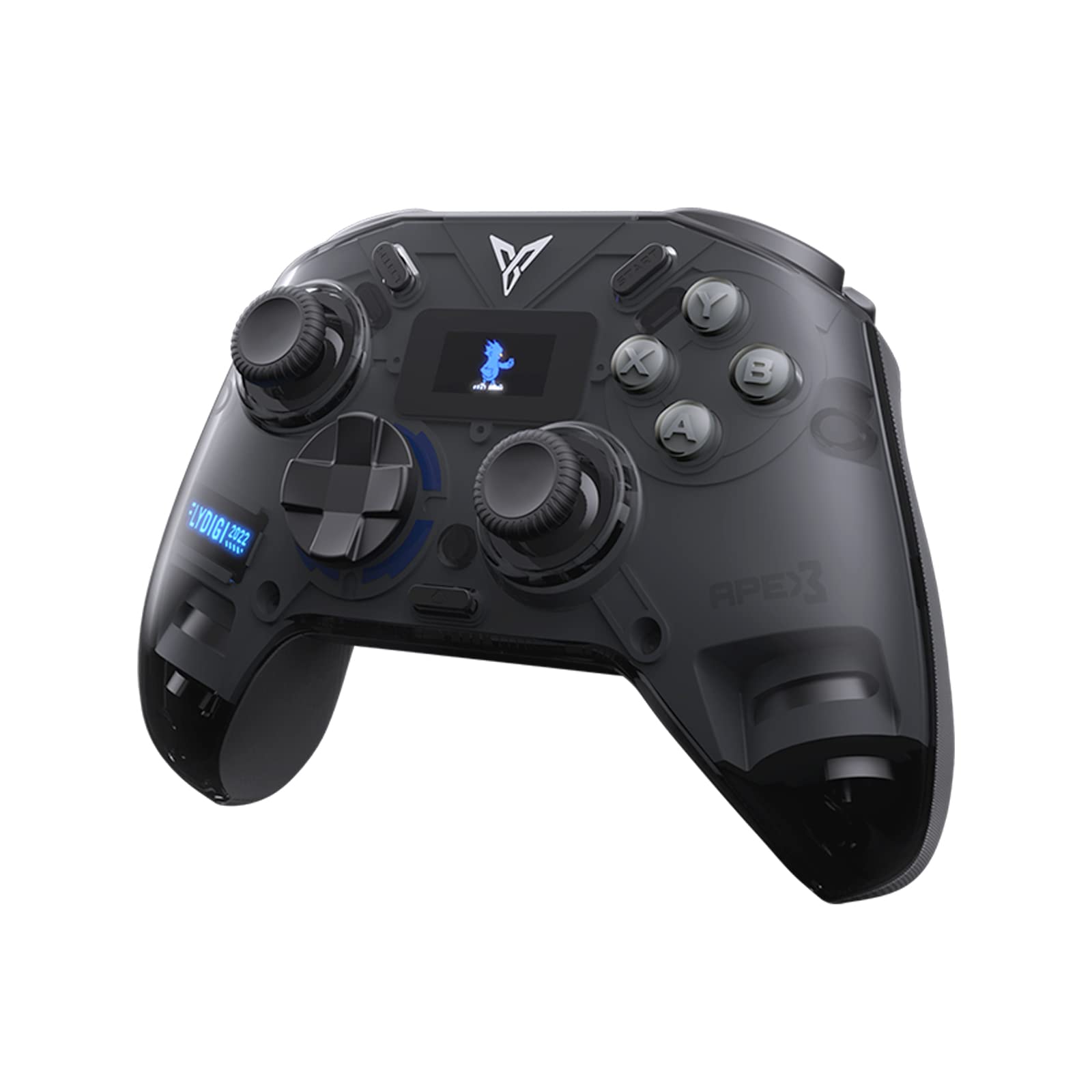 FLYDIGI Apex 3 Elite Gaming Controller, Force Feedback Trigger, Full-Color LED Display, Multi-Platform Controller for Windows PC, NS, Android, IOS Native, TV (Standard Edition)