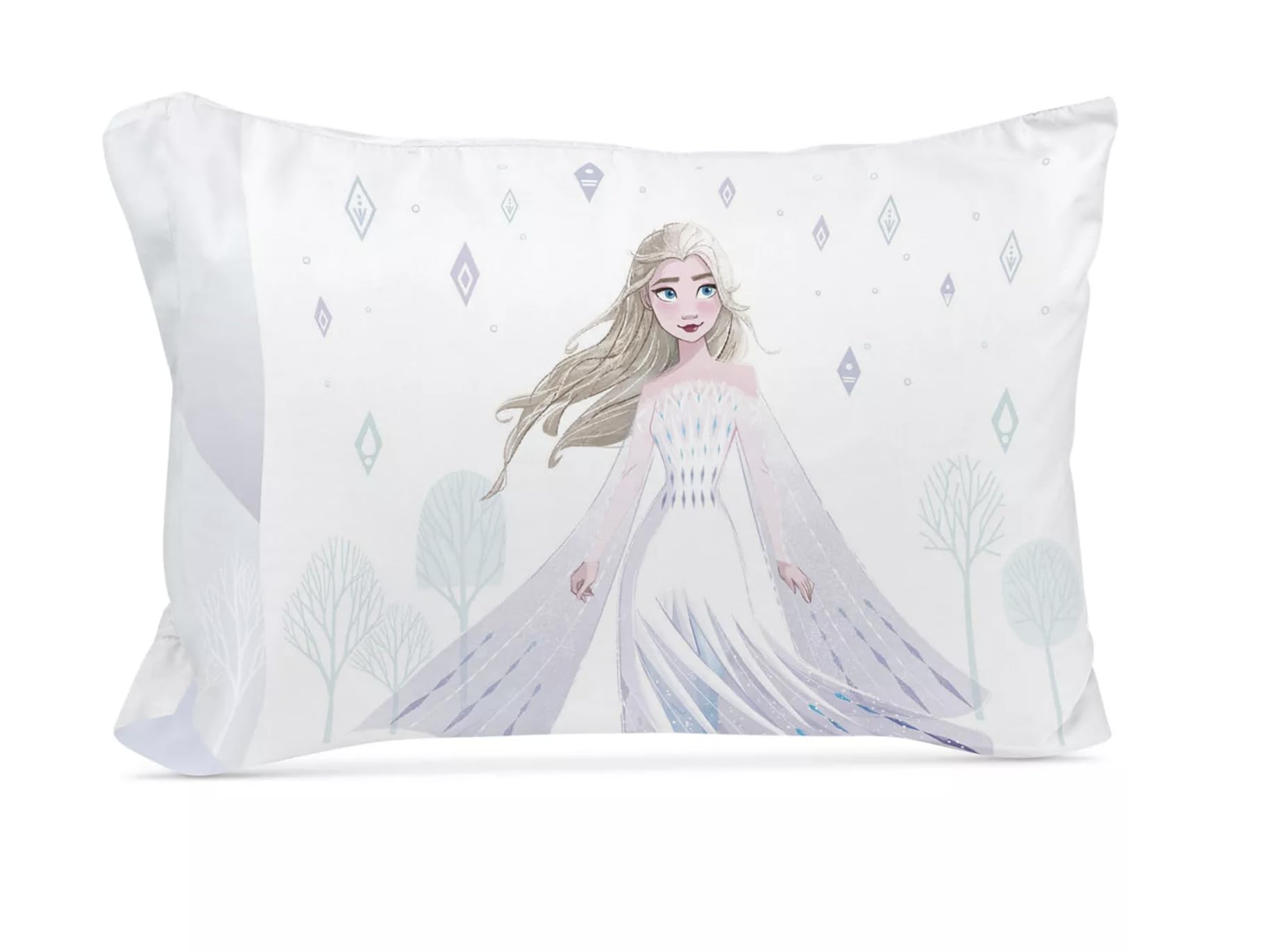 Jay Franco & Sons, Inc. 8 Pieces Frozen II Full Size Comforter Bedding Set, White/Green/Purple