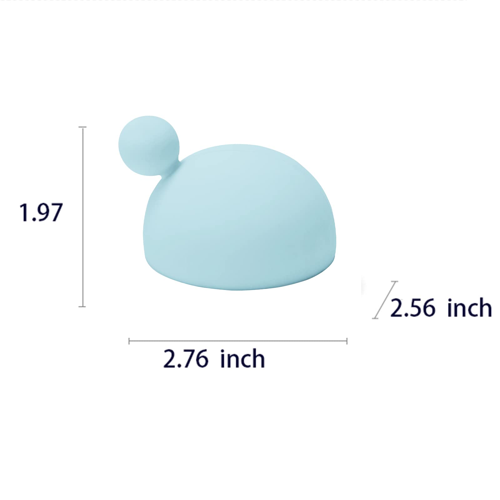 PubconttiMakeup Brush Cleaner Mat,Silicone Make Up Cleaning Brush Scrubber bowl Portable Washing Tool Cosmetic Brush Cleaners for Gir,Easy Clean