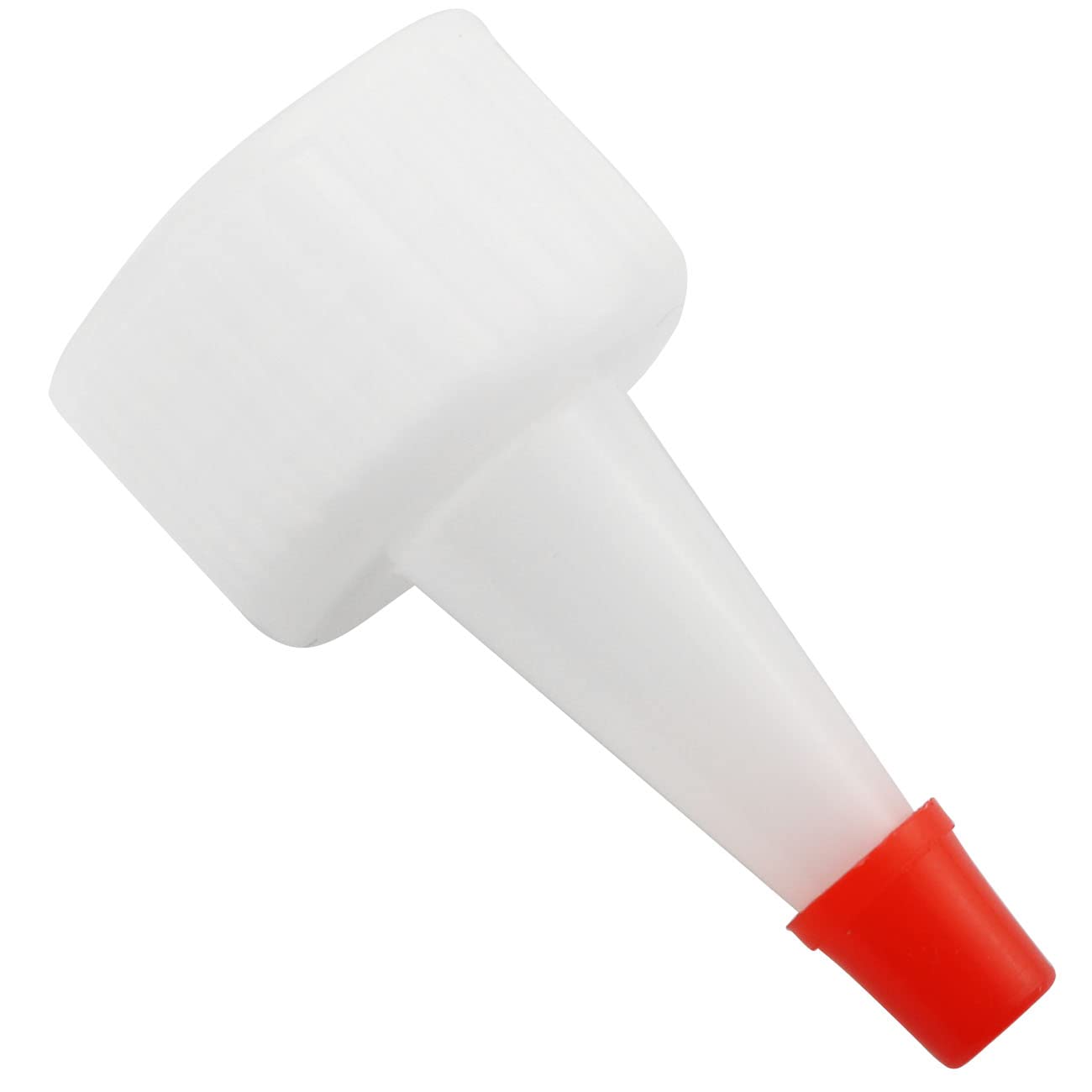 FMHXG Red-Tip Caps 30pcs Replacement Caps for Squeeze Bottles 24/410 Finish Plastic Bottle Caps, Neck Diameter: 26mm