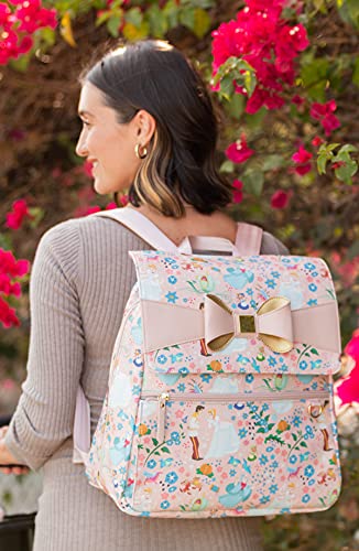 Petunia Pickle Bottom Meta Backpack | Baby Bag | Diaper Bag Backpack for Parents | Stylish Bag and Organizer | Comfortable, Spacious & Sleek Backpack for On The Go Moms and Dads| Disney's Cinderella