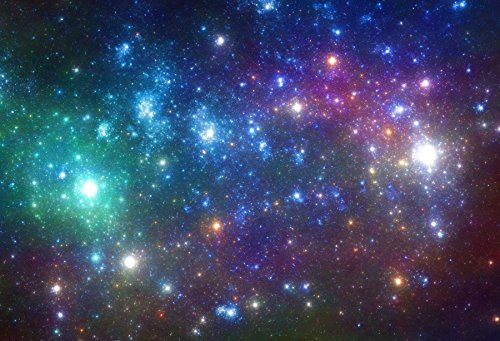 Deep Space Galaxy Nebula Photography Backdrop,Yeele 10x8ft Vinyl Universe Sparkling Planet Galactics Starry Sky Milky Way Stars Background,Kid Birthday Party Supplies and Decoration Photo Studio Props