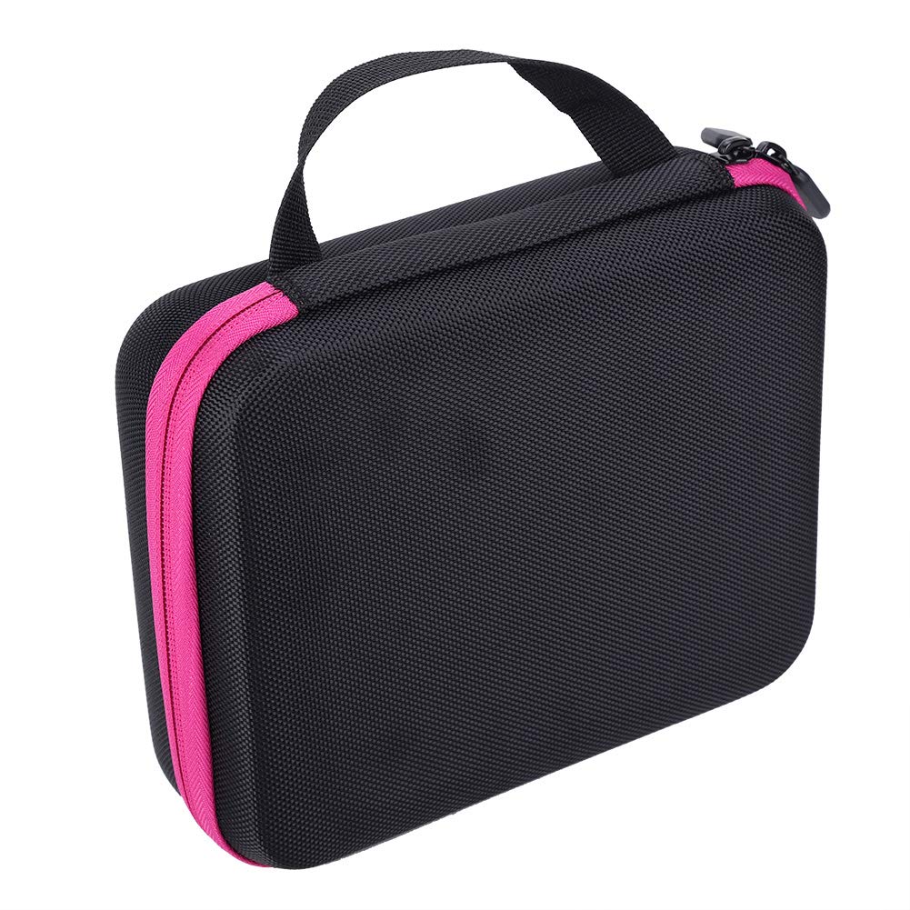 Joyzan Embroidery Diamond Storage Box, 30 Slots Compartments Clearly Double Seal Painting Storage Containers Case Organizer for DIY Art Craft Nail Diamonds Bead (Rose Red)