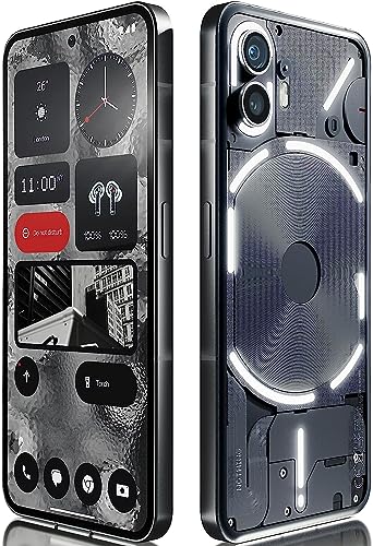 Nothing Phone 2 5G Dual 256GB 12GB RAM Unlocked (GSM Only | No CDMA - not Compatible with Verizon/Sprint) Global, NGP Wireless Charger Included β Dark Grey