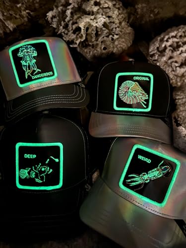 Goorin Bros. The Farm Deep Sea Collection Unisex Trucker Hat, Black (Go Way Down), One Size