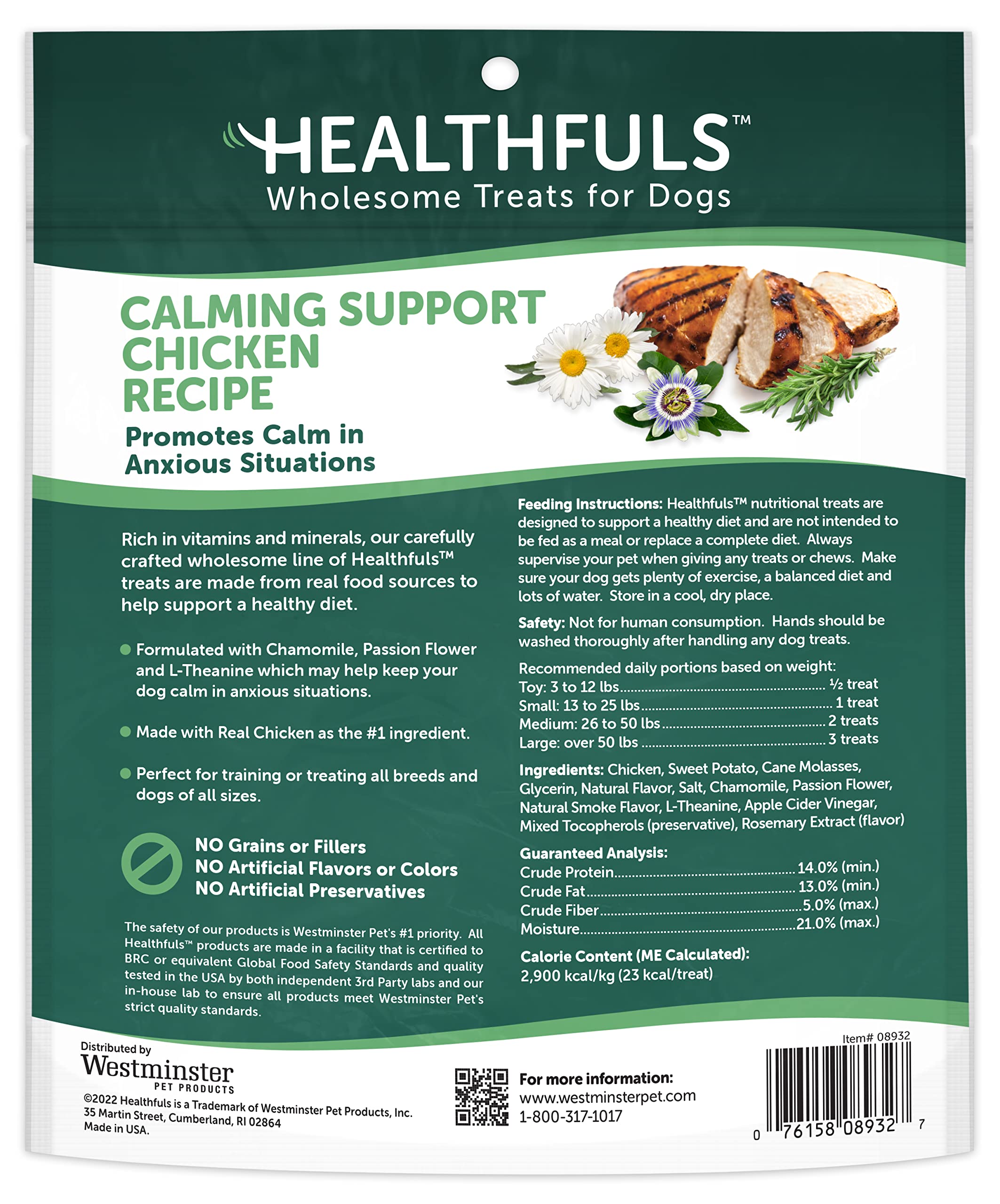 HEALTHFULS Heathfuls Calming Support - Chicken Recipe