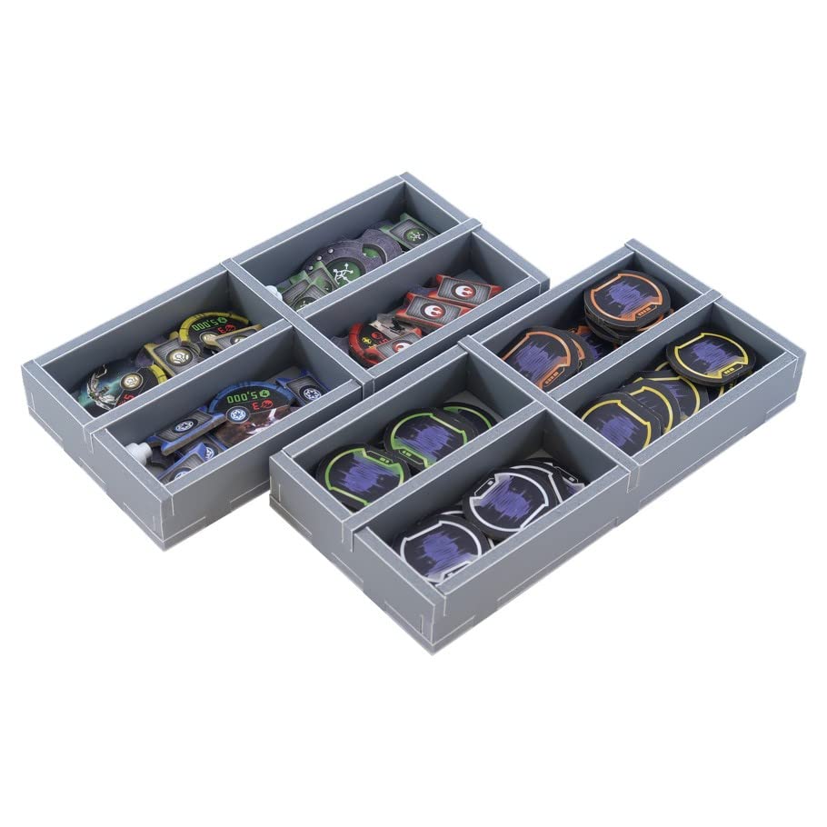 Folded Space Box Inserts Board Game Star Wars Outer Rim and Expansion FS-SWORIM
