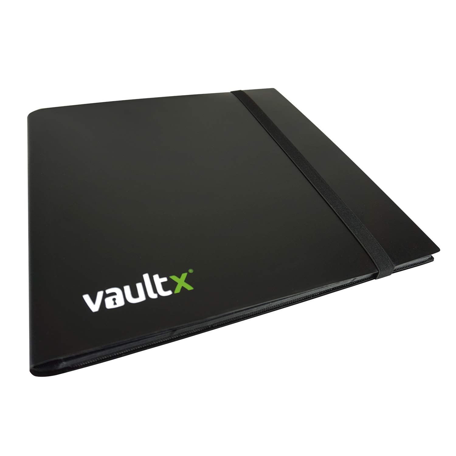 Vault X Binder - 12 Pocket Trading Card Album Folder - 480 Side Loading Pocket Binder for TCG (Black)