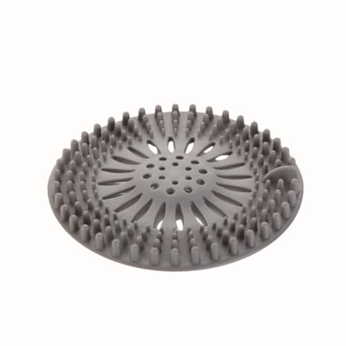 GD Hair Catcher Drain Covers Shower Hair Stopper and Silicone Bathtub 4 Pack