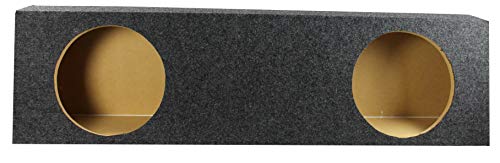 Q Power Dual 12" Sealed Heavy Duty Truck Subwoofer Box Enclosure | HD212-TRUCK