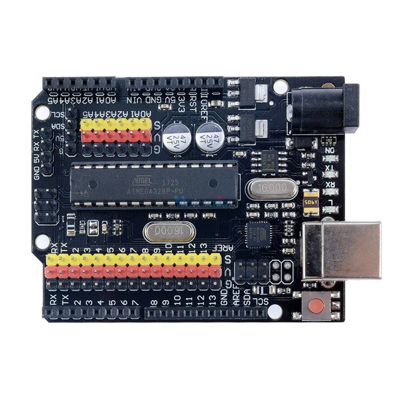 for Arduino R3 Plus Sensor I/O Shield Atmega328P Atmega16U2 Expansion Multifunctional Microcontroller Development Board One