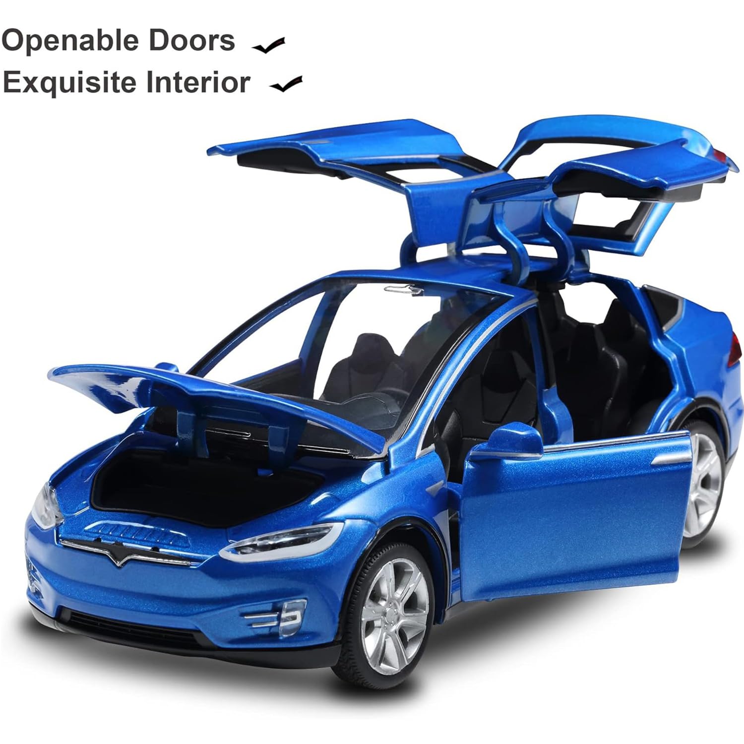 SASBSC Toy Cars Model X 1:32 Pull Back Vehicles Diecast Car Model Car Toys for Boys and Girls 3 to 12 Years Old