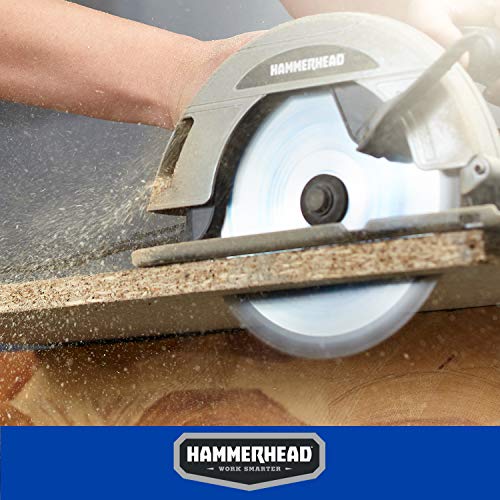 Hammerhead 12-Amp 7-1/4 Inch Circular Saw with Saw Blade β HACS120