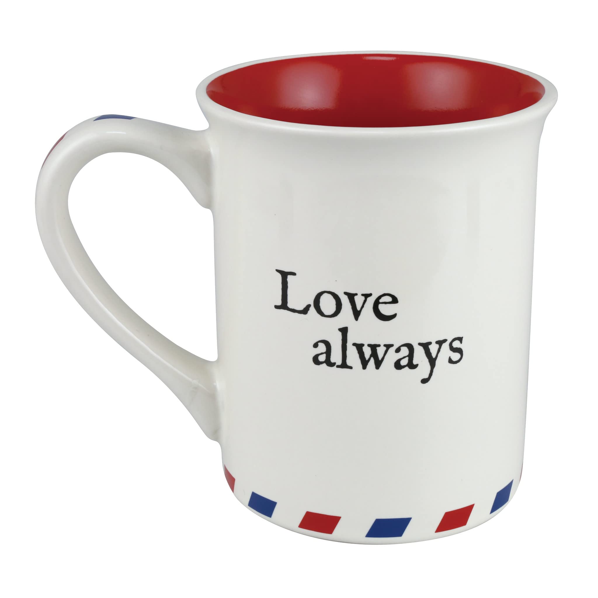 Enesco Our Name is Mud Letter to My Daughter Coffee Mug, 16 Ounce, Multicolor