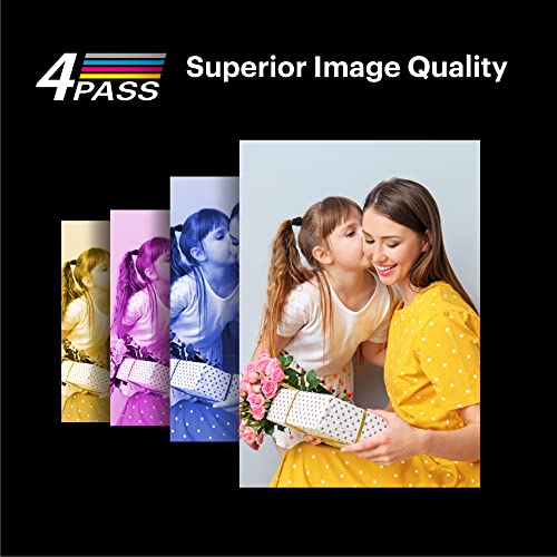 KODAK Mini Shot 2 Retro 4PASS 2-in-1 Instant Digital Camera and Photo Printer (2.1x3.4 inches) + 68 Sheets Bundle, White