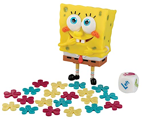 PlayMonster SpongeBob SquarePants Game β Fast, Musical Kids Game β Funny Sounds β Roll the Dice and Pass Him Fast β For Ages 6+, Yellow