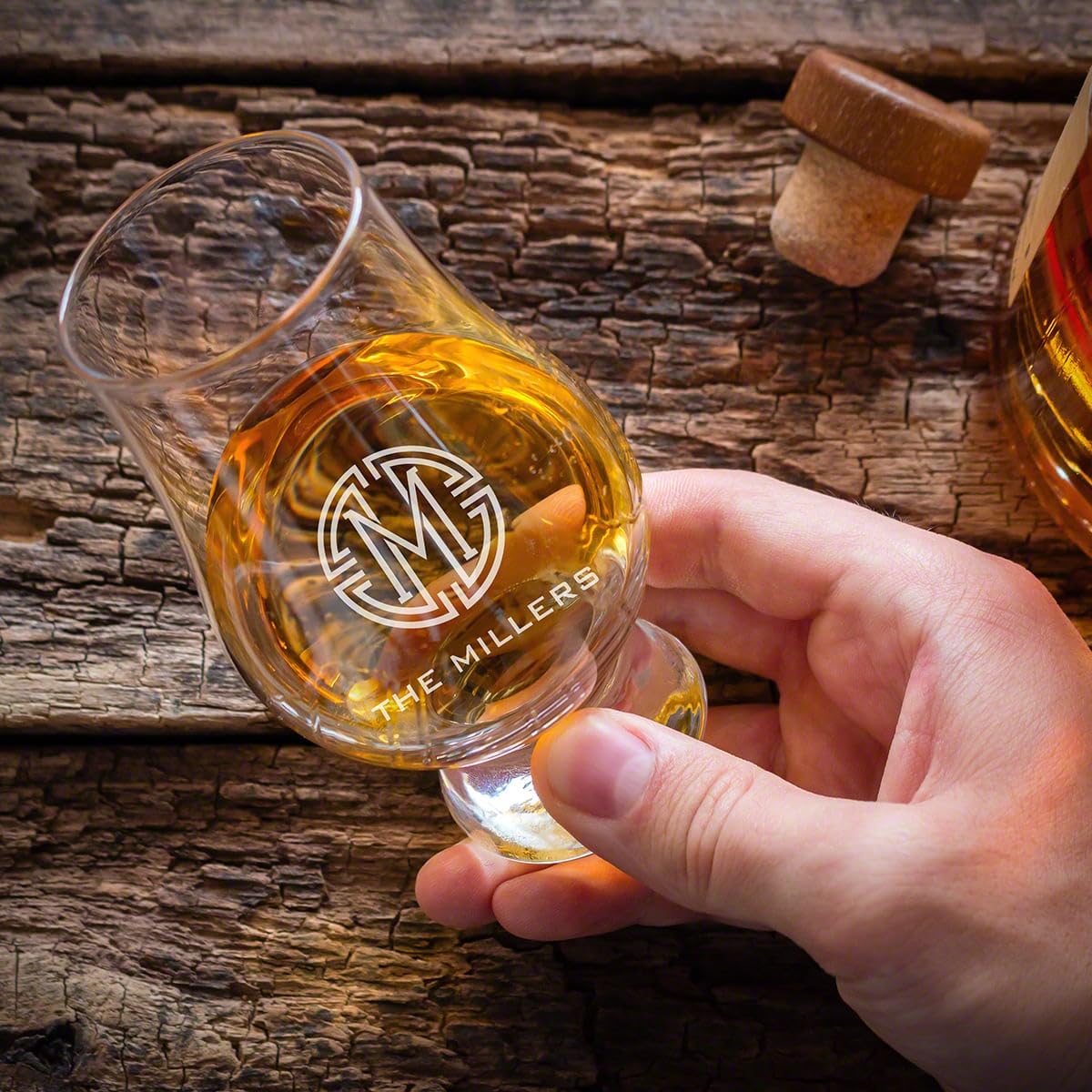 Engraved Glencairn Glasses Pair (Personalized Gift)