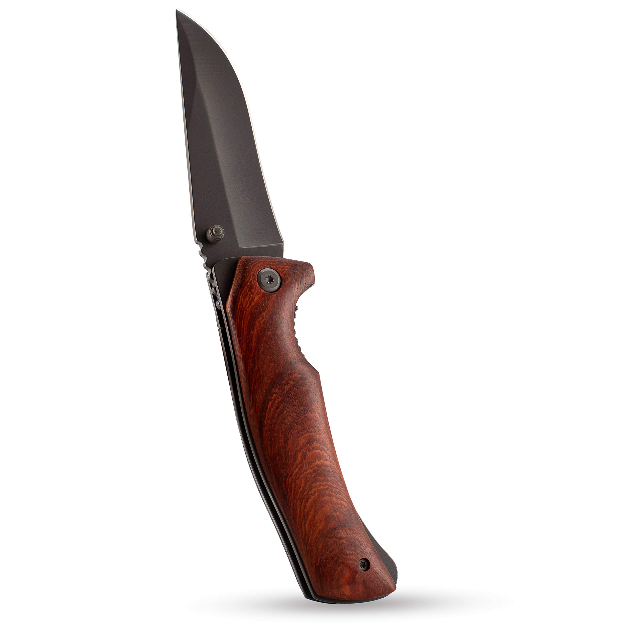 Gifts for Men, Personalized Pocket Knife with Name - Customized Folding Knife with 2 Lines of Text, Dad Gifts from Son, Daughter - Gifts for Husband, Grandpa
