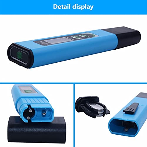 GHGHF Digital EC Meter Tester with Backlight ATC Conductivity Water Quality Measurement Tool for Swimming Pool Aquarium