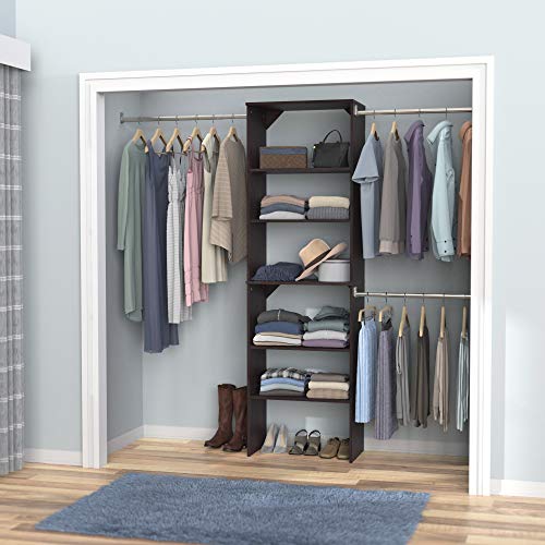 ClosetMaid SuiteSymphony Starter Tower Kit, 25", Espresso