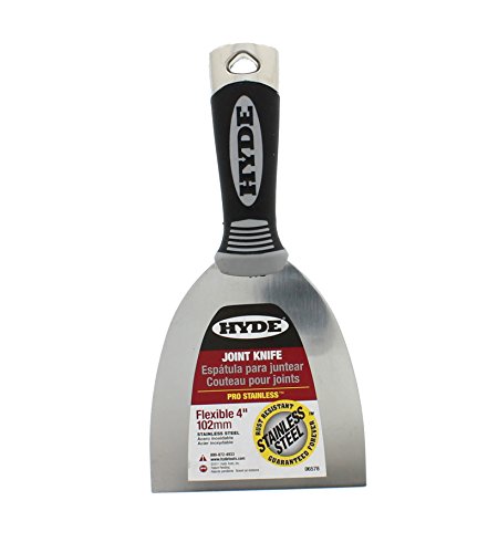 HYDE 06578 Putty Knife,Flexible, 4", Assorted