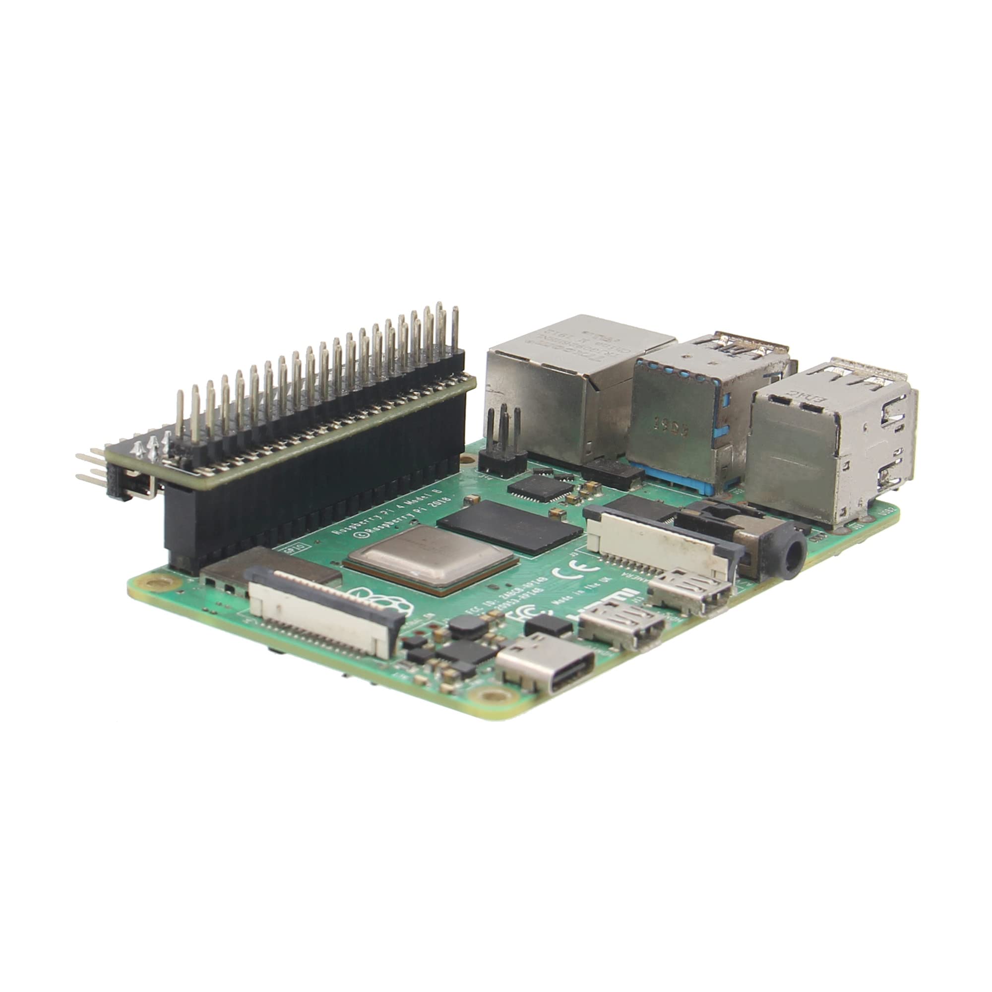 Geekworm GPIO Extender (G341) / Micro Connectors 1-to-2 40 Pin GPIO Expansion Board for Raspberry Pi 4B/3B+/3B/ Zero 2W/Zero W