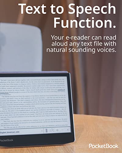 PocketBook Era E-Reader, Sunset Copper, 64GB | 7ʺ Glare-Free & Eye-Friendly Touch-Screen with E -Ink Technology | Waterproof | Text-to-Speech, Audio- & E-Book Reader | SMARTlight & Built-in Speaker