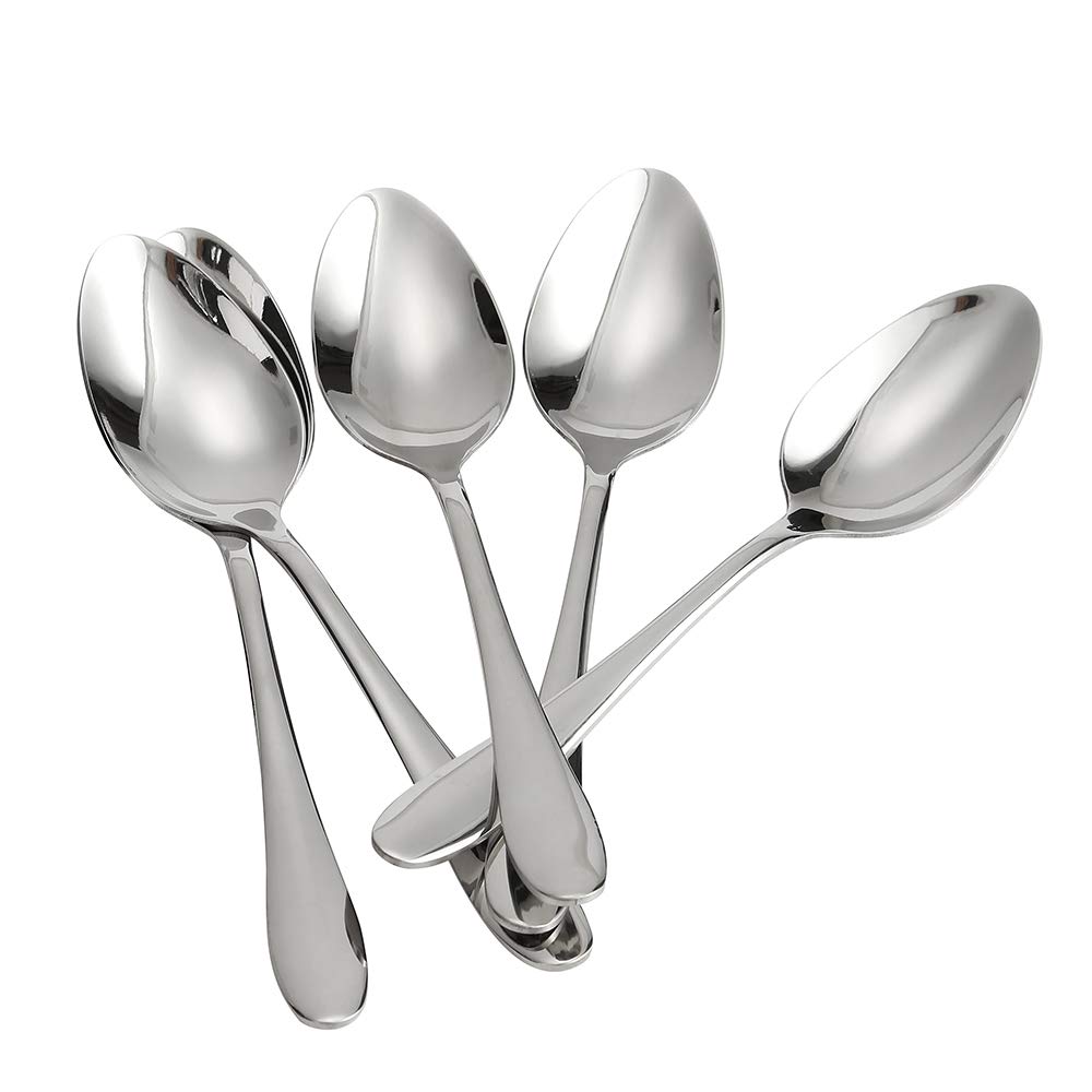 Eslite 12-Pieces Stainless Steel Dessert Spoons,6.7 Inches